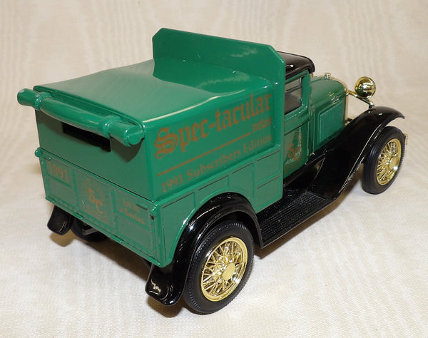 #1005SC 1/25 Spec-tacular News Ford Model A Pickup Coin Bank | Action Toys