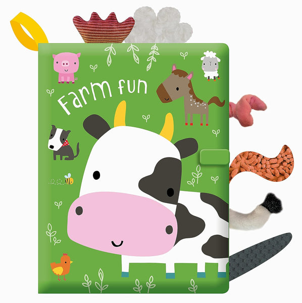 #391157 Farm Fun Cloth Book | Action Toys