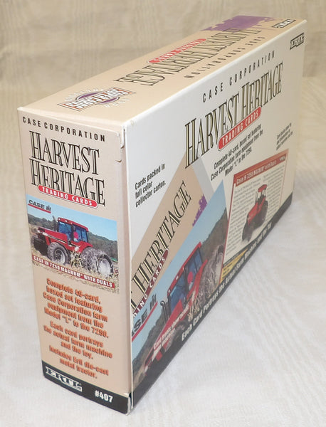 #407 1/64 Case VAC Tractor with Harvest Heritage Trading Card Series 2 ...