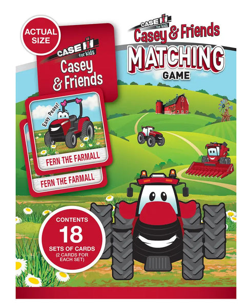 #42302 Case-IH For Kids Casey & Friends Matching Game | Action Toys