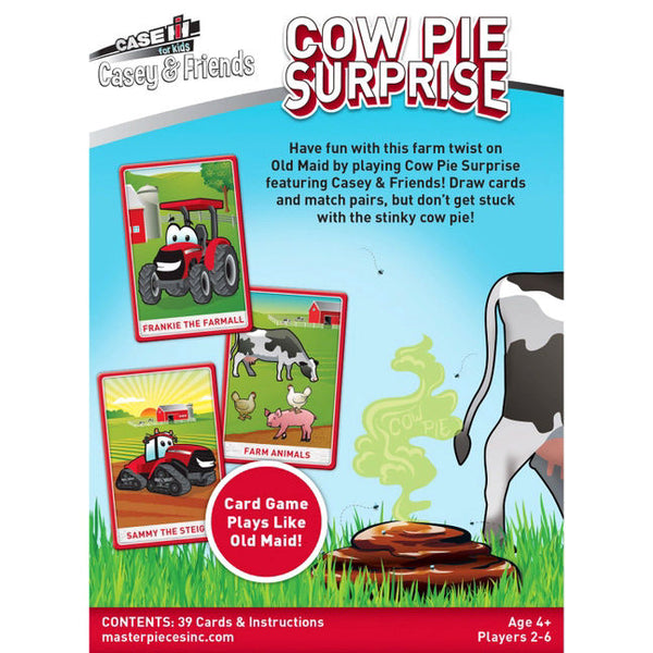 #42451 Case-IH Kids Casey & Friends Cow Pie Surprise Card Game | Action ...
