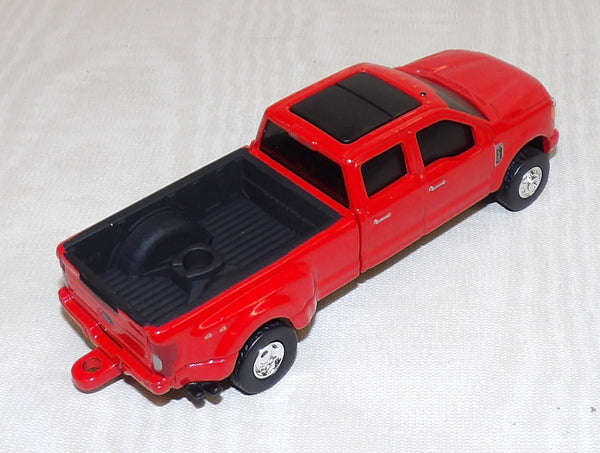 #47575B 1/64 Red Ford F-350 Crewcab Dually Pickup | Action Toys
