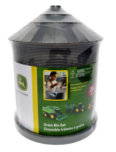 #47595 1/64 John Deere Grain Bin 20-pc Play Set | Action Toys