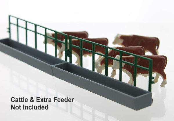 #64-309-GR 1/64 Livestock Bunk Feeder, 20-ft Section | Action Toys