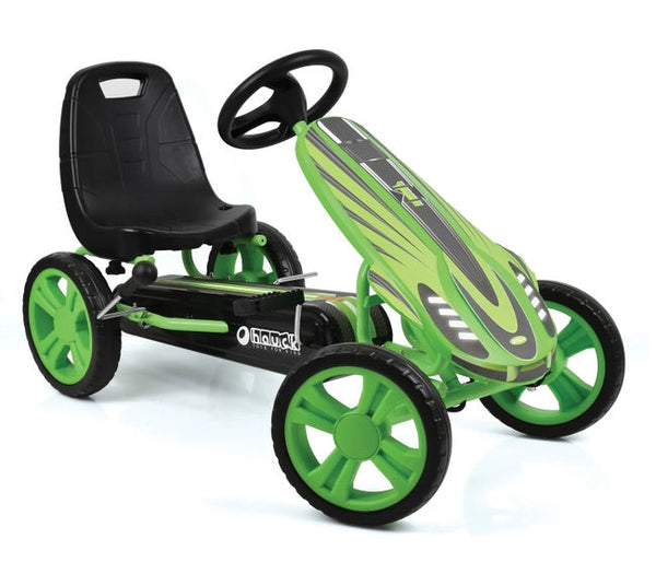 #90309 Hauck Green Speedster Pedal Go Cart | Action Toys