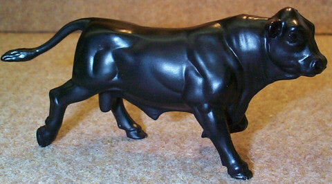#12843 1/32 Black Angus Bull | Action Toys