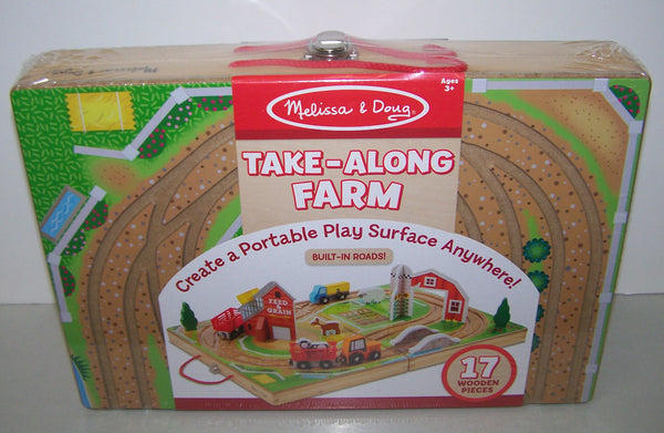 #30142 Wooden Take-Along Farm Set | Action Toys