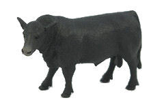 #401BC 1/20 Black Angus Bull | Action Toys