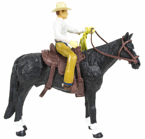 #407BC 1/20 Cowboy with Horse & Saddle | Action Toys