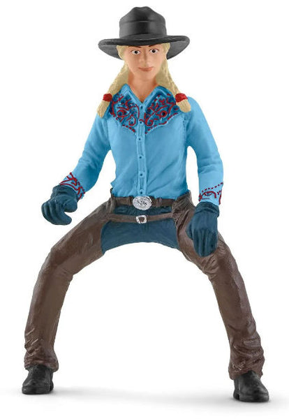 #42577 1/20 Cowgirl Team Roping Fun Playset | Action Toys