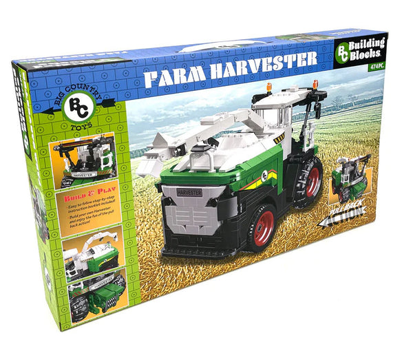 #805BC BC Building Blocks Farm Harvester | Action Toys